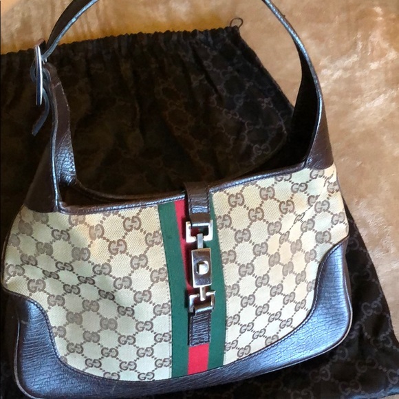 Bags | Gucci Monogram Shoulder Bag | Poshmark